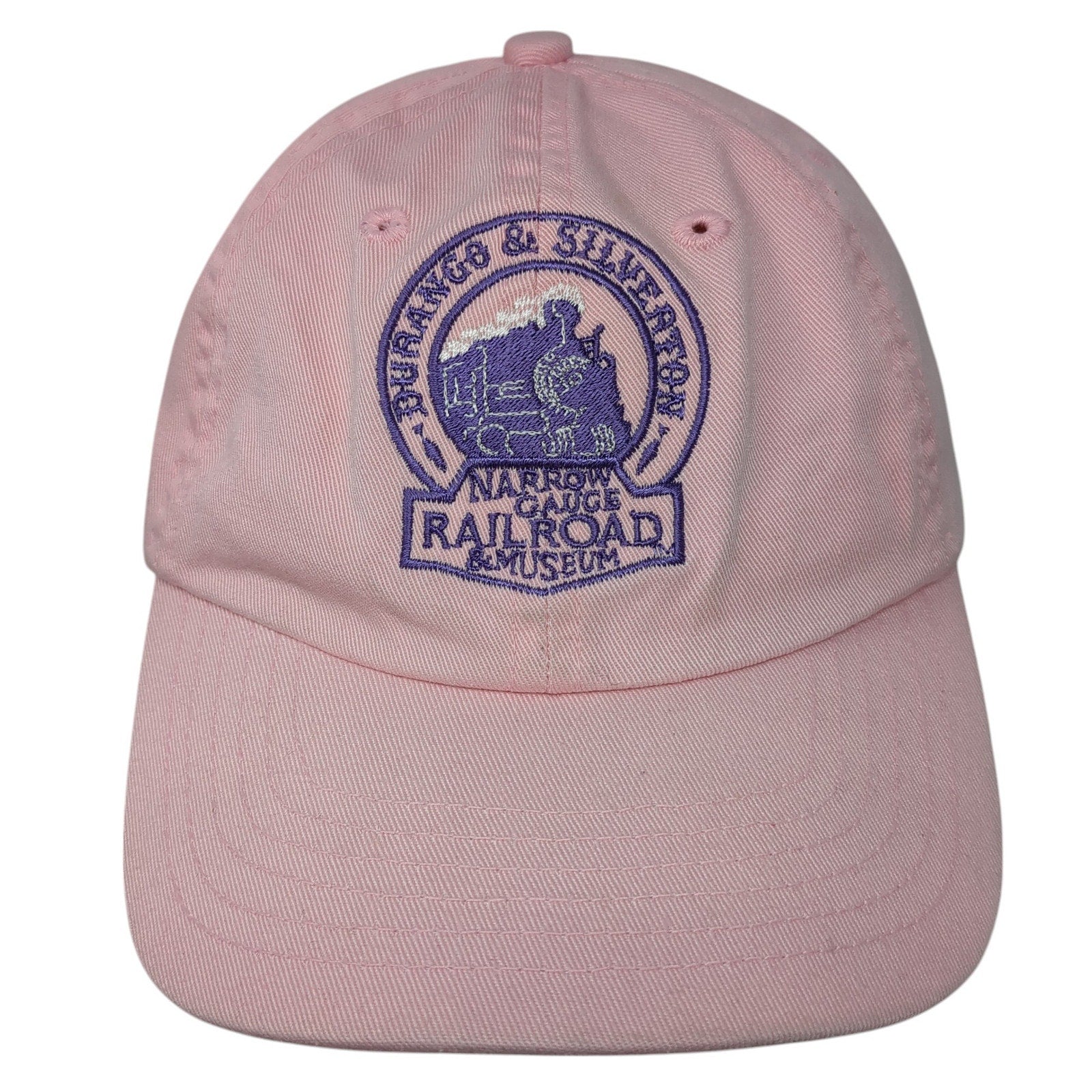 Durango and Silverton Narrow Gauge Railroad & Museum Baseball Cap Pink ...