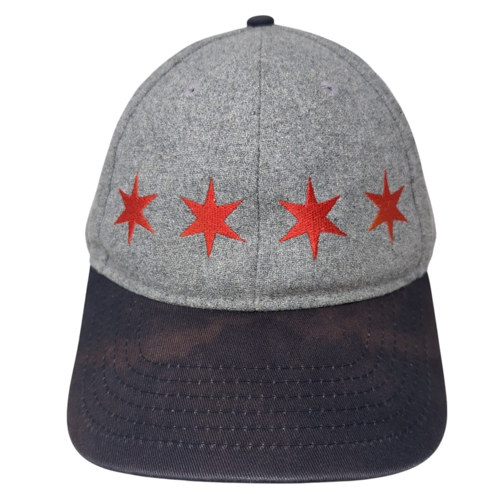 Goose Four Star Pils Crown Strapback Hat Multicolor OS Adjustable Embr ...