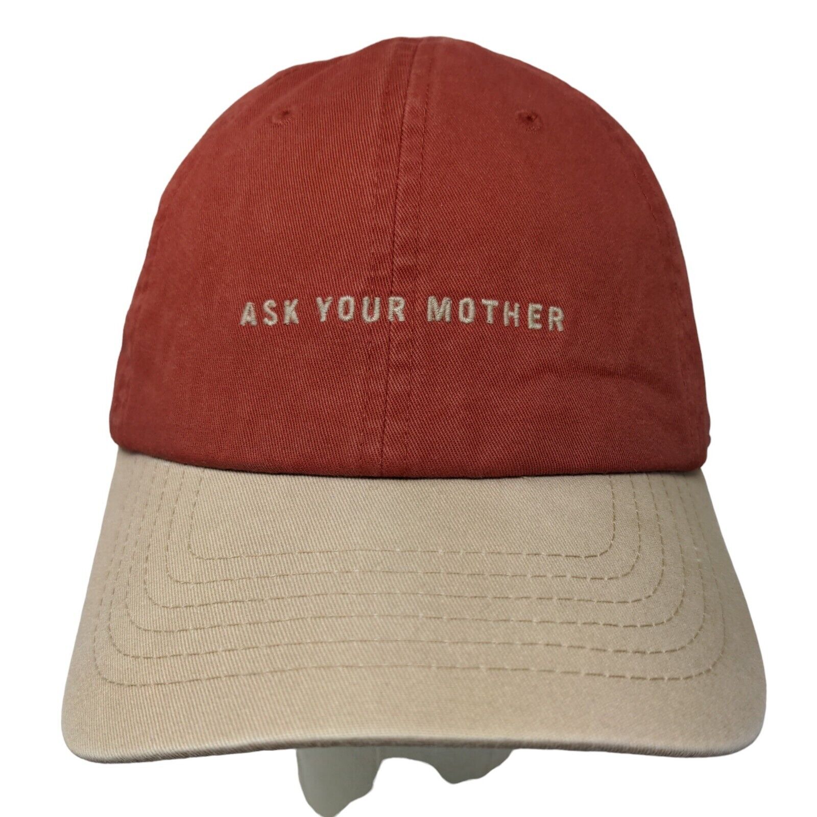 Wemco Men's Slideback Hat Multicolor Size OS Embroidered Ask Your Moth ...