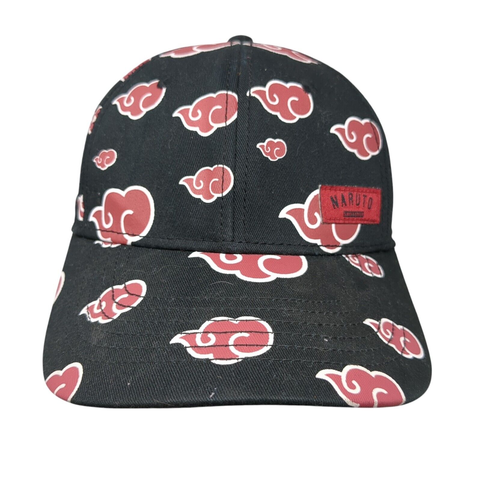 Naruto Akatsuki Clan Logo Snapback Hat Multicolor OSFM Adjustable – Hat ...