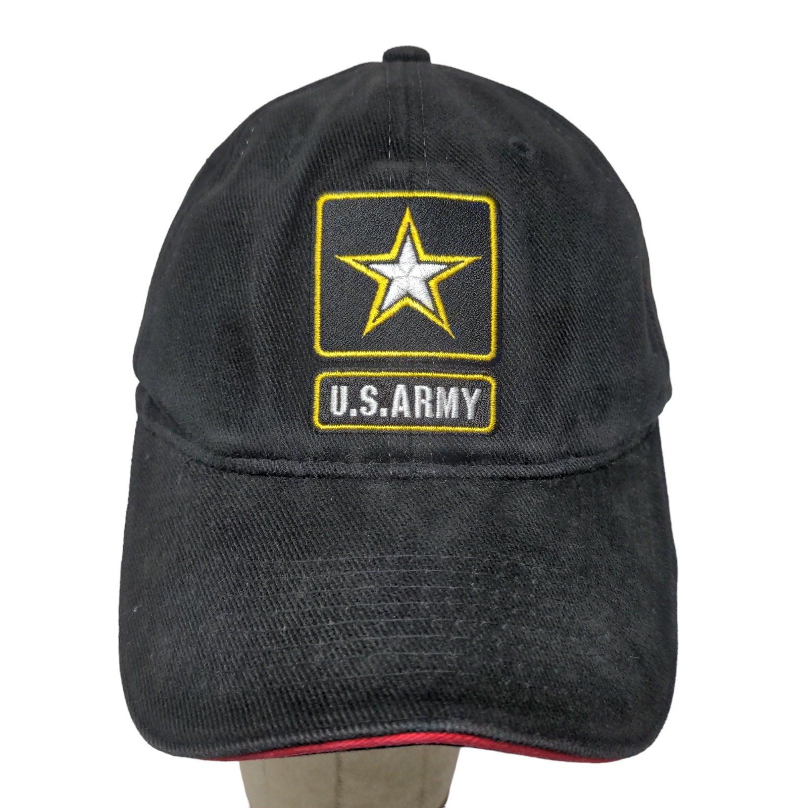 U.S. Army Top Fuel Drag Racing Team Men's Snapback Hat Black Embroider ...