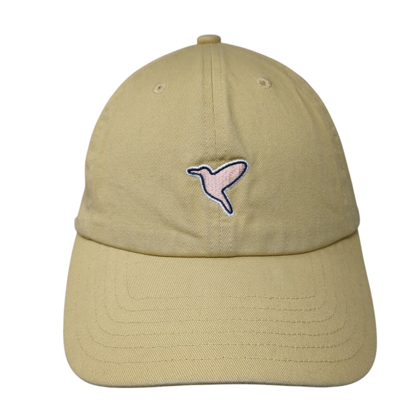 Free The Bird Slideback Hat Tan OS Adjustable Embroidered 6 Panel Bird ...