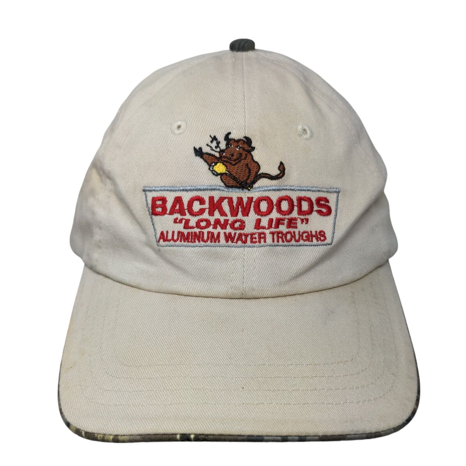 Backwoods Long Life Aluminum Water Troughs Slideback Hat Tan OSFA 6 Pa ...