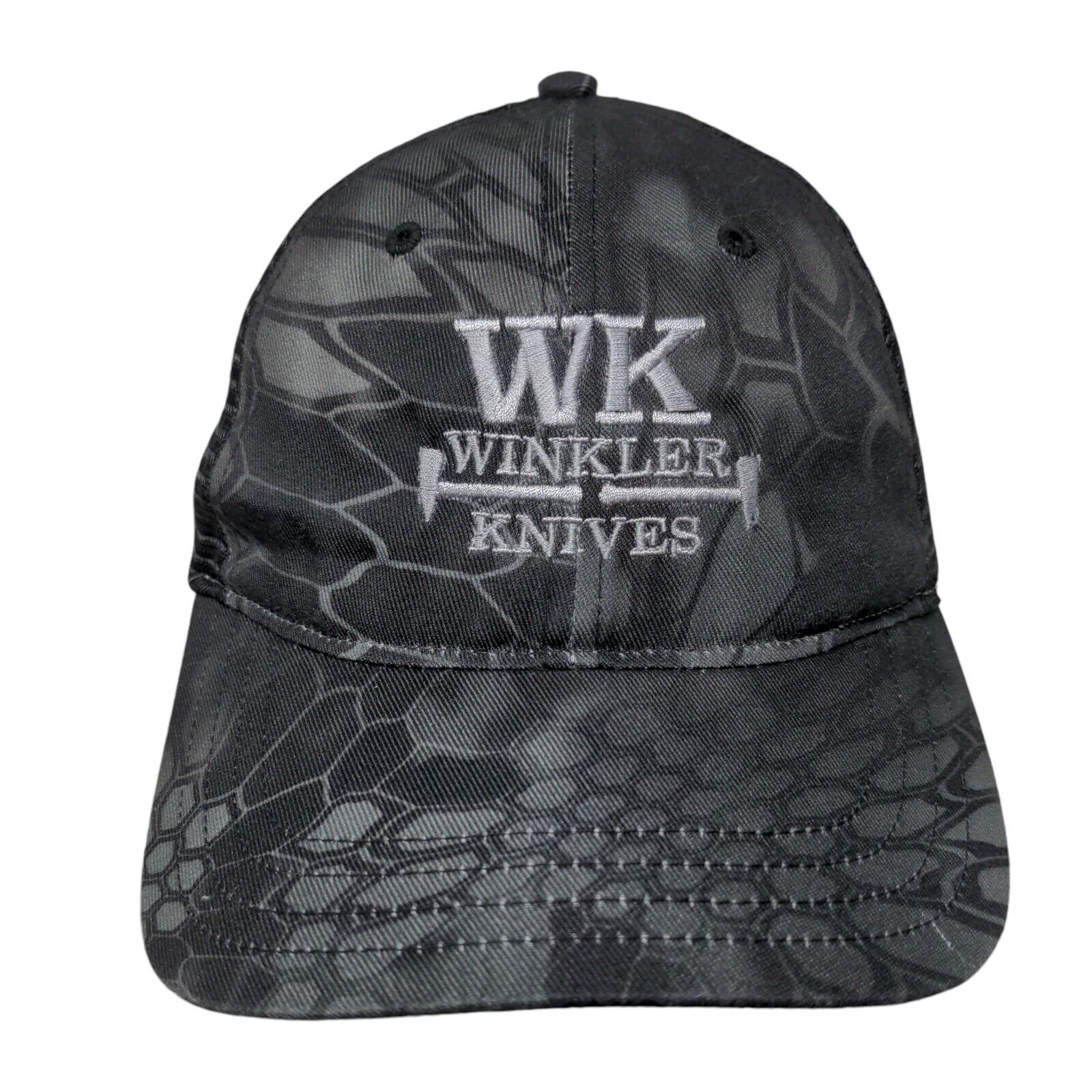 WK Winkler Knives Snapback Mesh Back Trucker Hat Multi Medium/Large ...