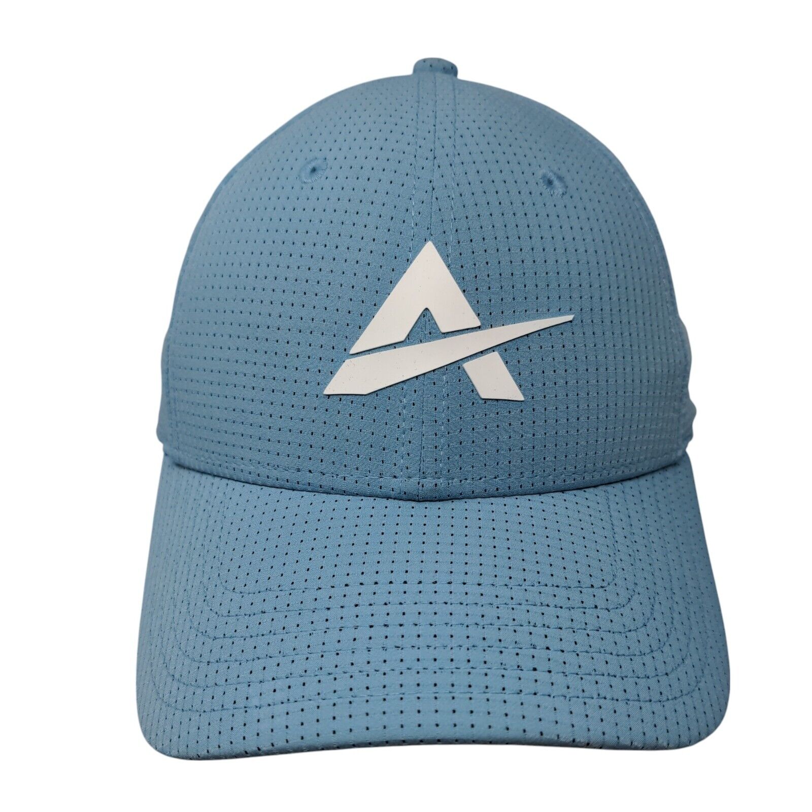 Arctic Cool Strapback Hat Blue OSFM Adjustable Solid 6 Panel Vent Hole ...