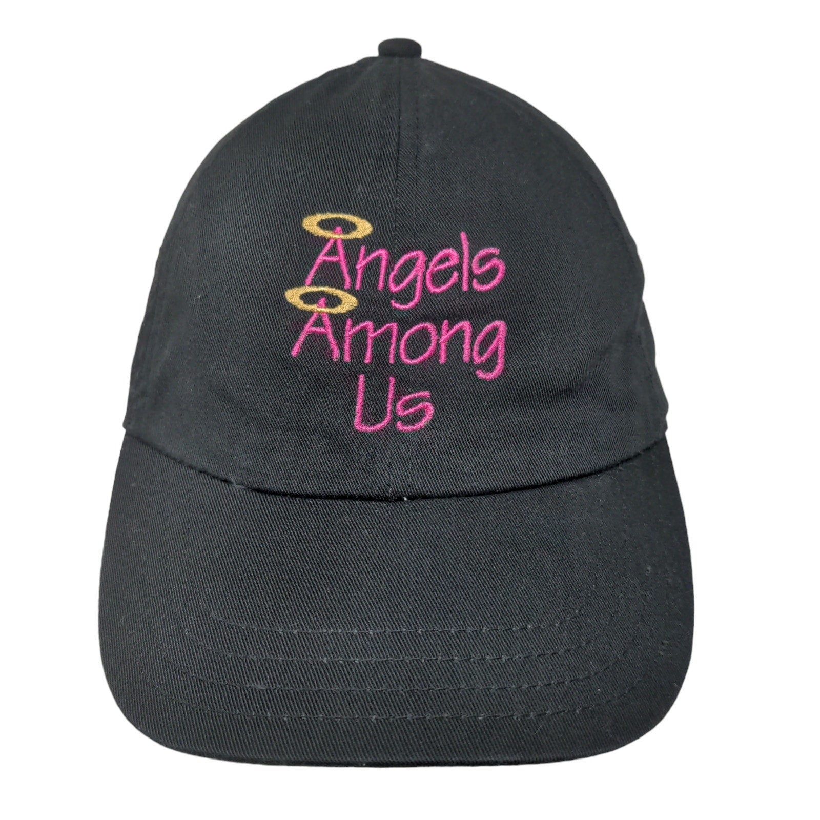 Hyp Hats Men's Slideback Cap Black Size OSFA Embroidered Angels Among ...
