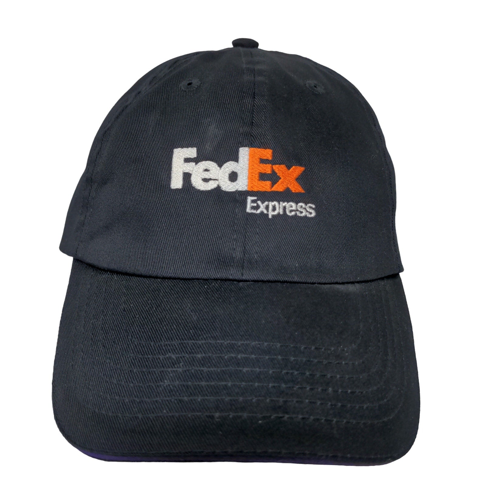 VF Imagewear FedEx Express Slideback Uniform Hat Blue RG-RG Embroidere ...